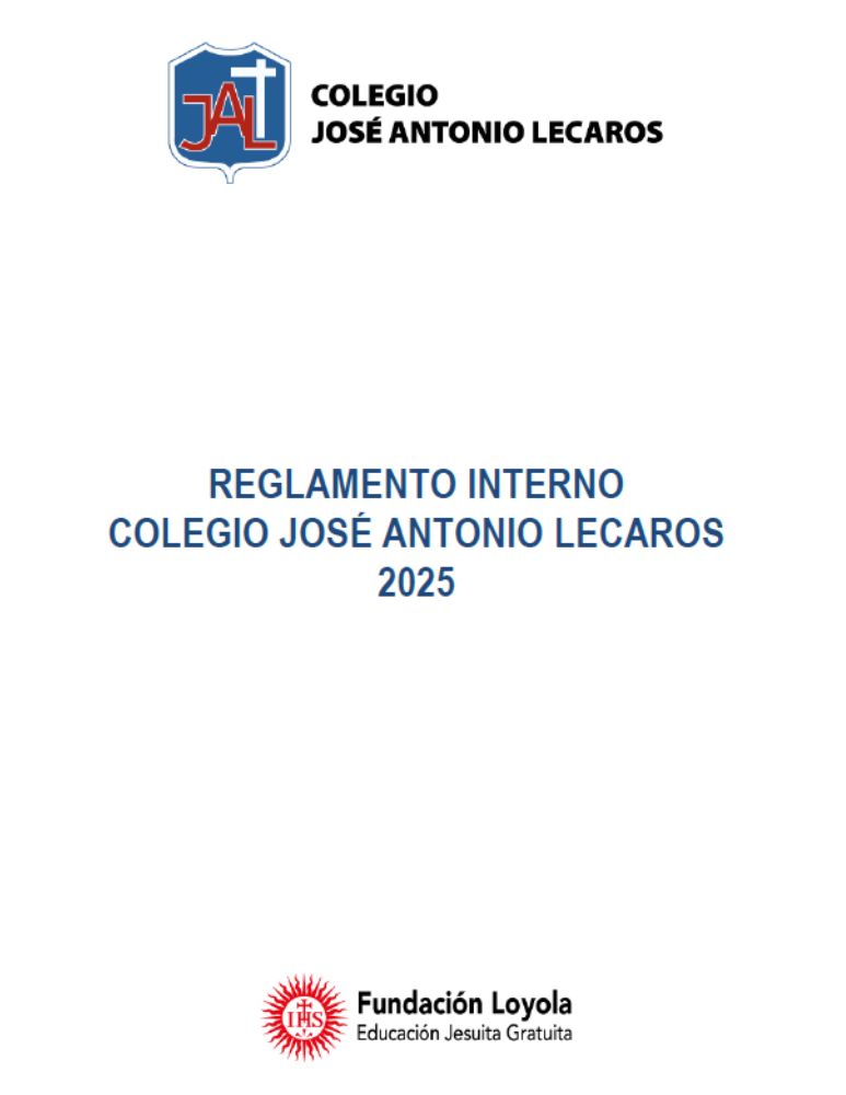 Documentos Institucionales Colegio José Antonio Lecaros